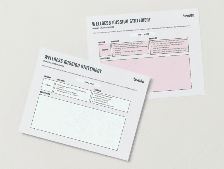 8 Steps to Writing Your Company's Wellness Mission Statement