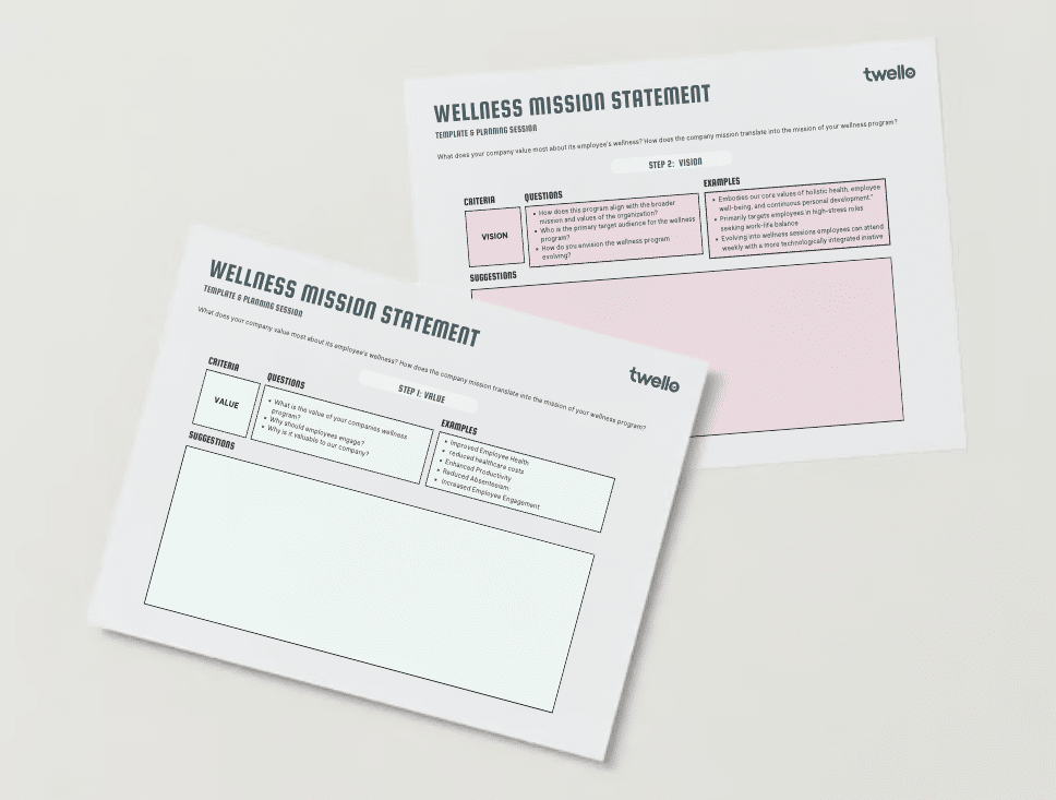 8 Steps to Writing Your Company's Wellness Mission Statement