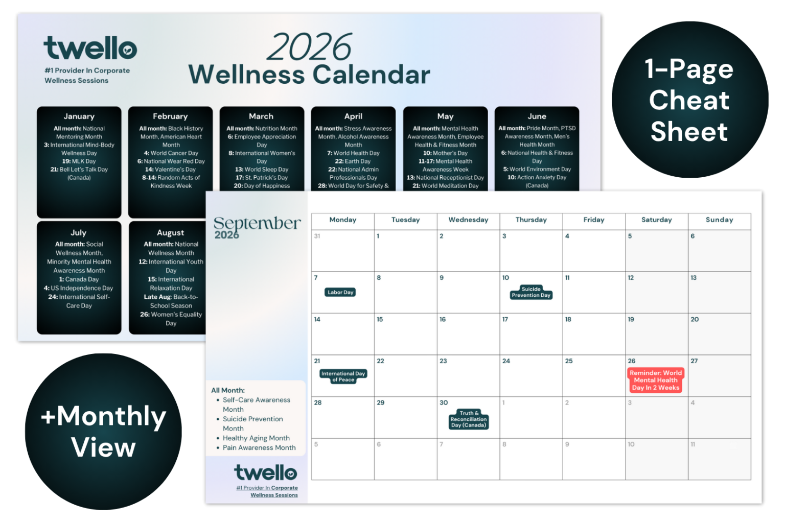 September Awareness Days & Workplace Celebration Ideas for HR (2026)